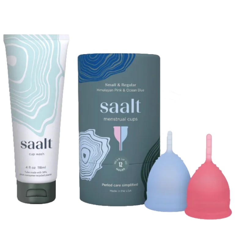 Saalt Menstrual Cup or Disc Starter Pack – PeriodShop