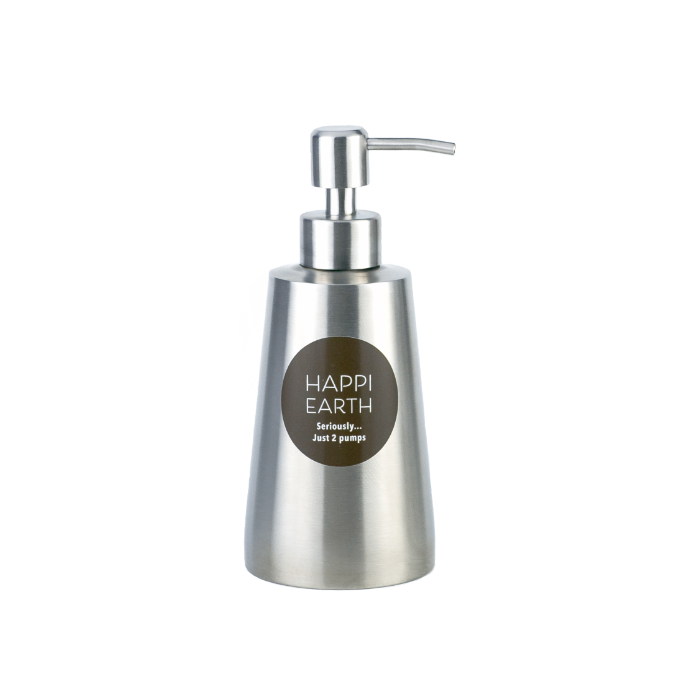 Happi Earth Refill Bottle - Stainless Steel – PeriodShop