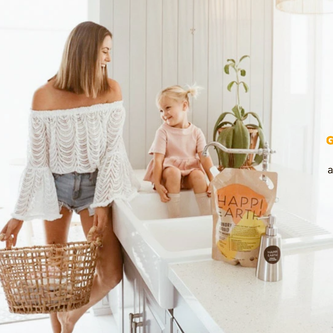 Happi Earth Refill Bottle - Stainless Steel – PeriodShop