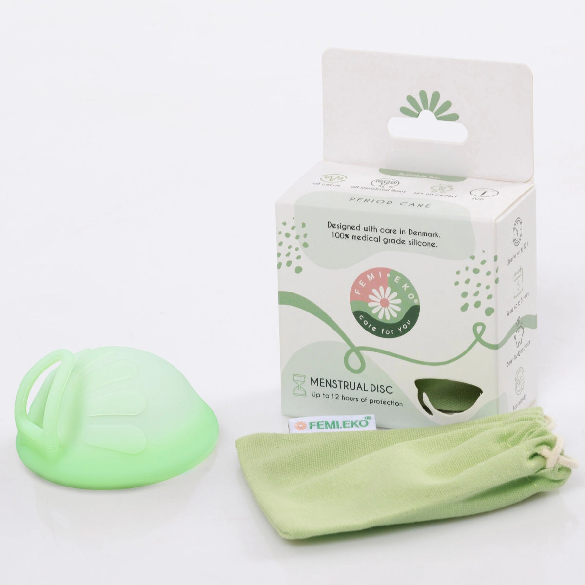 Femi Eko Reusable Menstrual Disc - Pink – PeriodShop