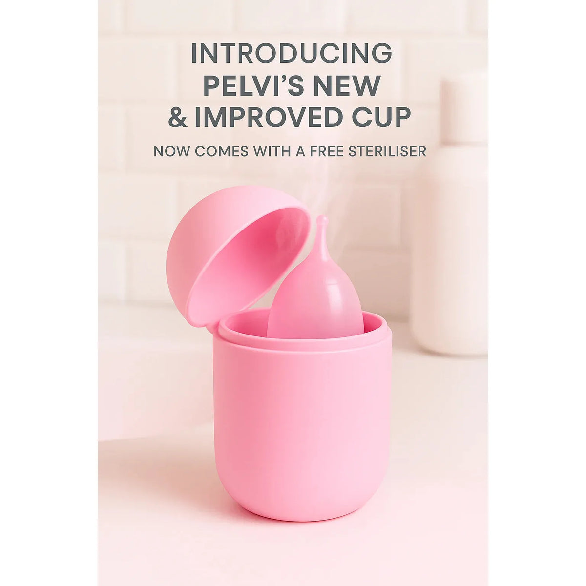 Pelvi Menstrual Cup including Steriliser - Large – PeriodShop