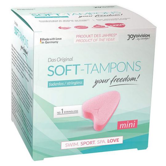 Joy Division Soft Tampon Menstrual Sponges - Mini (3 Pack) – PeriodShop